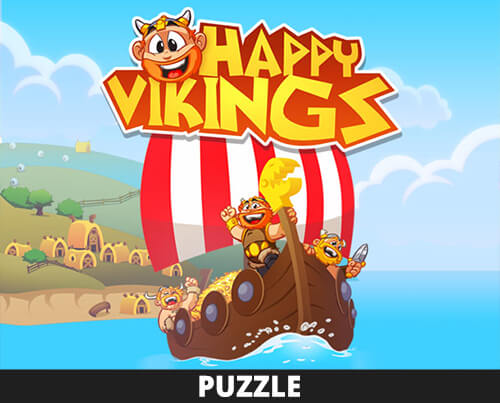 Happy Vikings | Nordic Puzzle Fun | HandyGames™