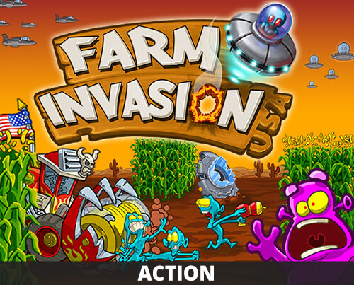 Farm Invasion USA | Spaced Out Runner Game | HandyGames™