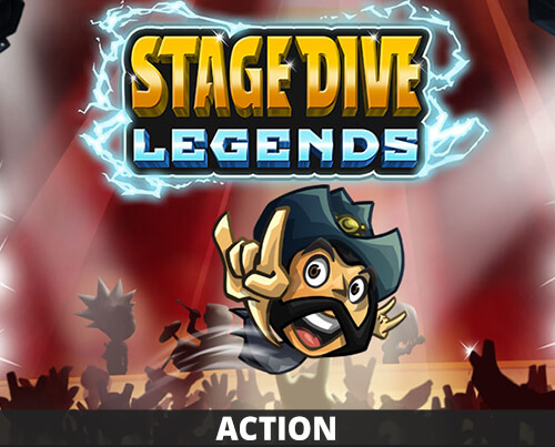 Stage Dive Legends | Rockmusic runner game | HandyGames™