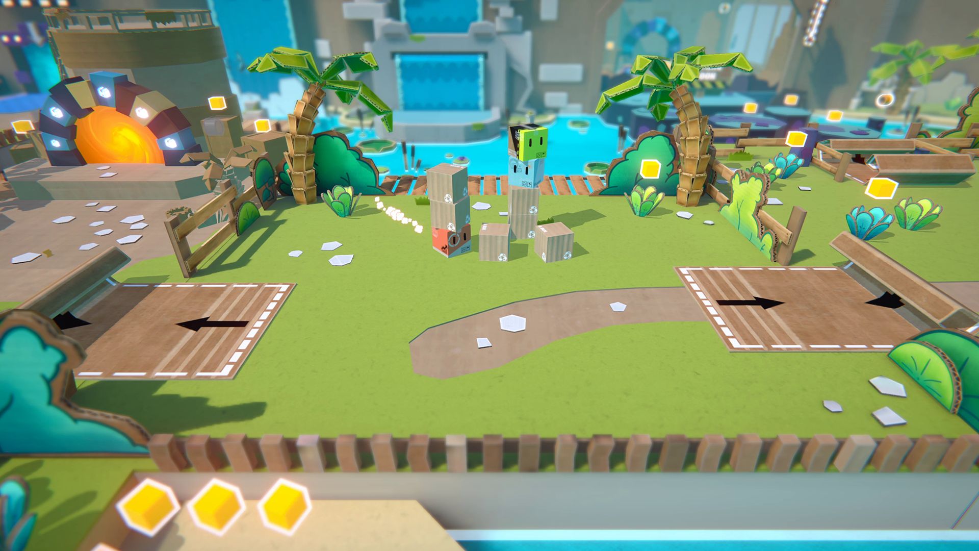 Pile Up! | Cute Cardboard Box Platform Adventure | HandyGames™